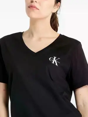 Calvin Klein Logo V-neck Tee