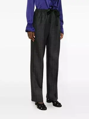 FORTE_FORTE Drawstring Trousers - Grey