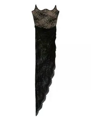 Giuseppe Di Morabito Lace Asymmetric Dress