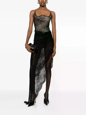 Giuseppe Di Morabito Lace Asymmetric Dress