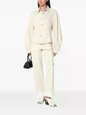 HAIKURE Buttoned Denim Shirt