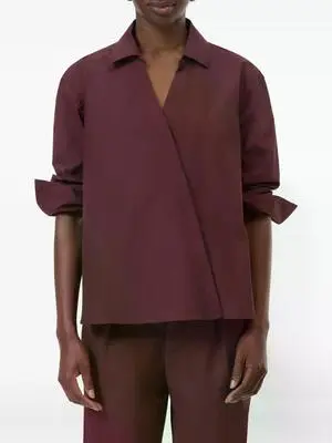 Closed Asymmetric Button-up Shirt