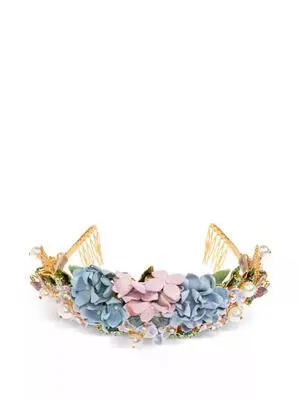 Dolce & Gabbana Floral-embellished Headband