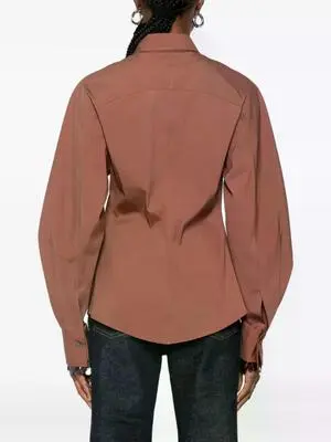 Brunello Cucinelli Long-sleeve Layered Shirt - Brown