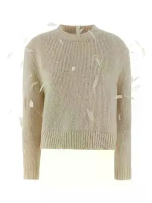 JIL SANDER Crewneck Sweater - Neutrals
