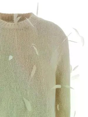 JIL SANDER Crewneck Sweater - Neutrals