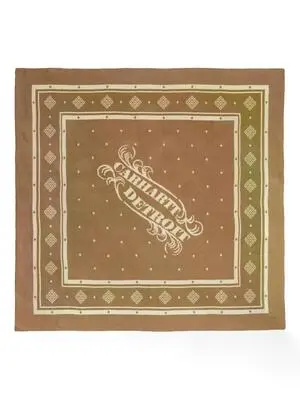 Carhartt Work In Progress Patterned Bandana - Brown
