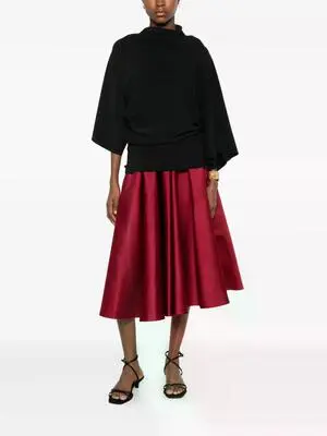 Max Mara Pleated Midi Skirt