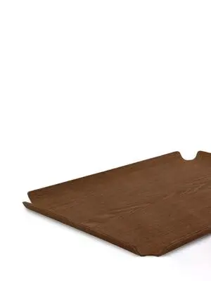 XLBOOM Deck Rectangular Wood-grain Tray - Brown