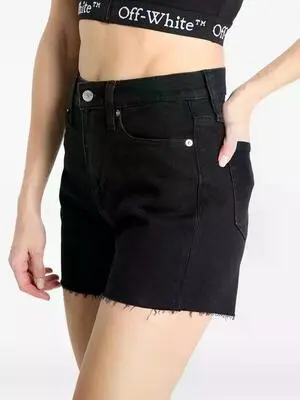 Calvin Klein Frayed Mom Denim Shorts