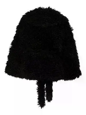 ROTATE BY BIRGER CHRISTENSEN Oversized Coat - Black
