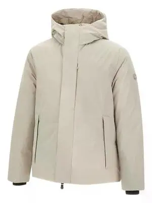 SAVE THE DUCK Logo-patch Padded Jacket - Neutrals