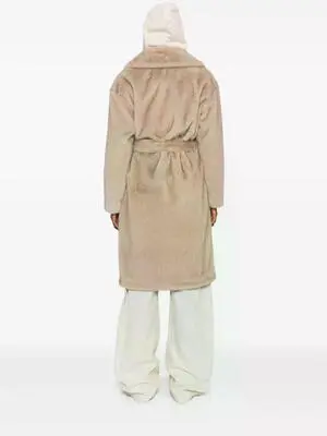 Herno Belted Single-breasted Coat - Neutrals