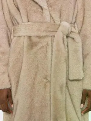 Herno Belted Single-breasted Coat - Neutrals