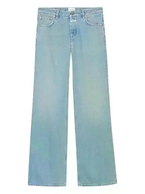 Closed Logo-patch Wide-leg Jeans