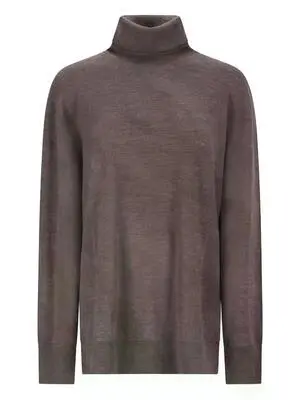 THE ROW Turtleneck Long-sleeve Top