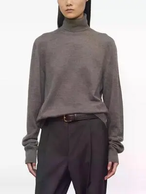 THE ROW Turtleneck Long-sleeve Top