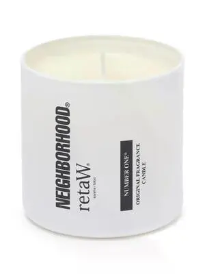 NEIGHBORHOOD X Retaw Number One Candle - White