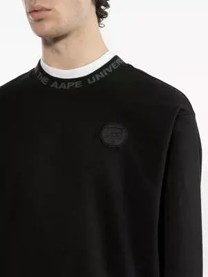 AAPE BY *A BATHING APE Logo Sweatshirt