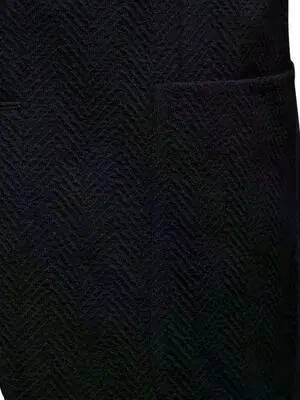 Tagliatore Herringbone Single-breasted Blazer