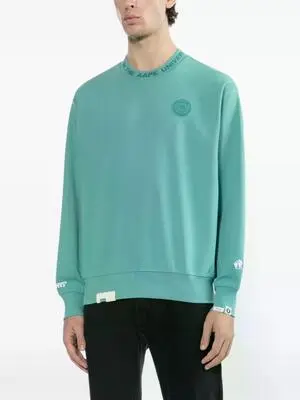 AAPE BY *A BATHING APE Moonface Long Sleeve Sweatshirt