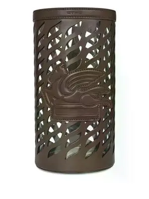 Etro Cut-out Leather Vase