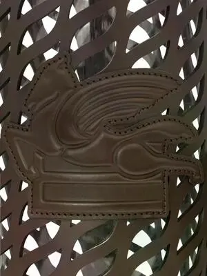 Etro Cut-out Leather Vase