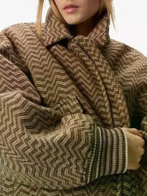 Missoni Chevron-pattern Bomber Jacket