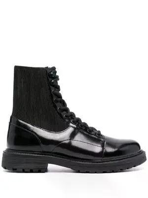DIESEL® D-alabhama Panelled Ankle Boots
