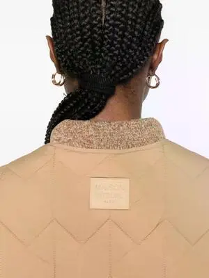 Maison Kitsuné Quilted Zip-up Bomber Jacket