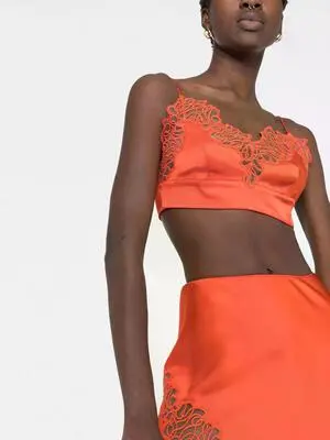 Stella McCartney Lace-trim Triangle Bra Top