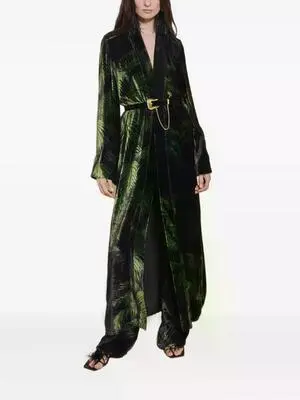 Johanna Ortiz Palm-tree Print Trousers