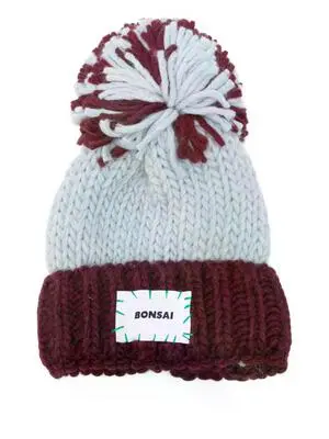BONSAI Logo-patch Beanie - Grey