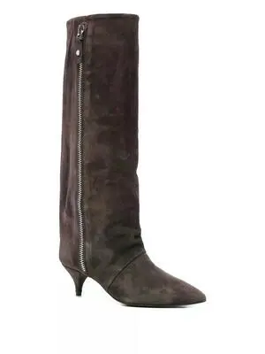 ALCHIMIA Knee-high Suede Boots