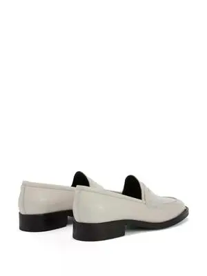 GIUSEPPE ZANOTTI Faridha Leather Loafers - White