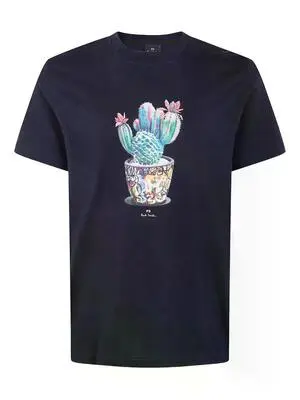 Paul Smith Cactus T-shirt Blue