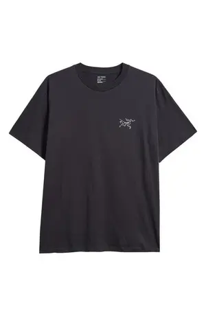 Arc'teryx Kragg Logo Cotton Graphic T-shirt - Black