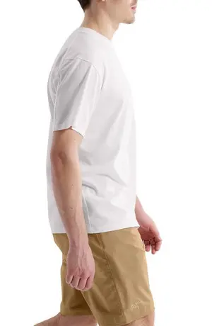 Arc'teryx Kragg Logo Cotton Graphic T-shirt - White Light