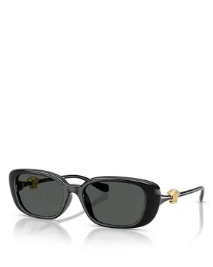 Versace 56mm Pillow Sunglasses - Black
