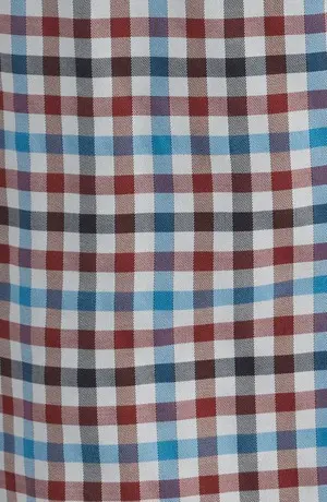 Johnnie-o Hartwick Plaid Nylon Blend Button-down Shirt
