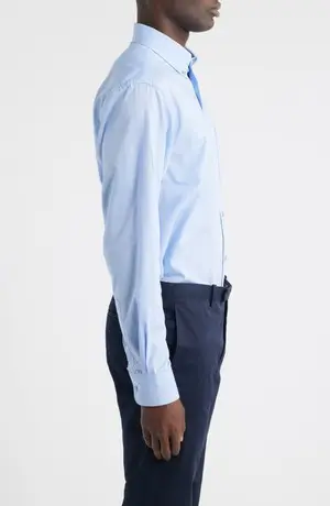 EAGLE Regular Fit Light Cotton Button-down Oxford Shirt