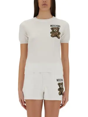 Moschino Teddy Bear Cotton Sweater