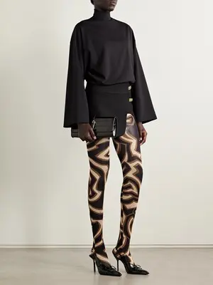 Emilio Pucci Printed Tights - Multi
