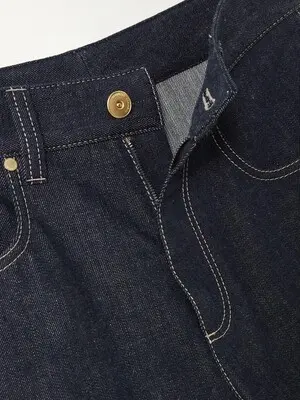 Brunello Cucinelli High-rise Straight-leg Jeans
