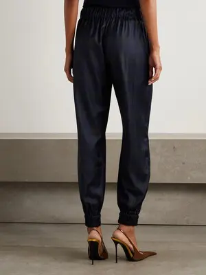 Sasuphi Vale Checked Wool Sweatpants