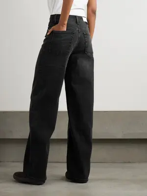 RE/DONE The Marielou High-rise Wide-leg Jeans
