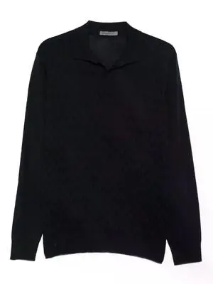 Corneliani Wool Polo Sweater