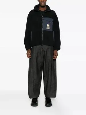 Maison Kitsuné Zip-fastening Jacket - Black