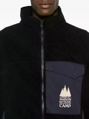 Maison Kitsuné Zip-fastening Jacket - Black