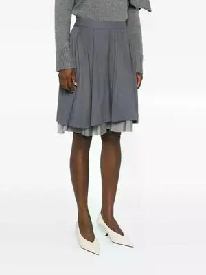 THE GARMENT Tiered Pleated Skirt